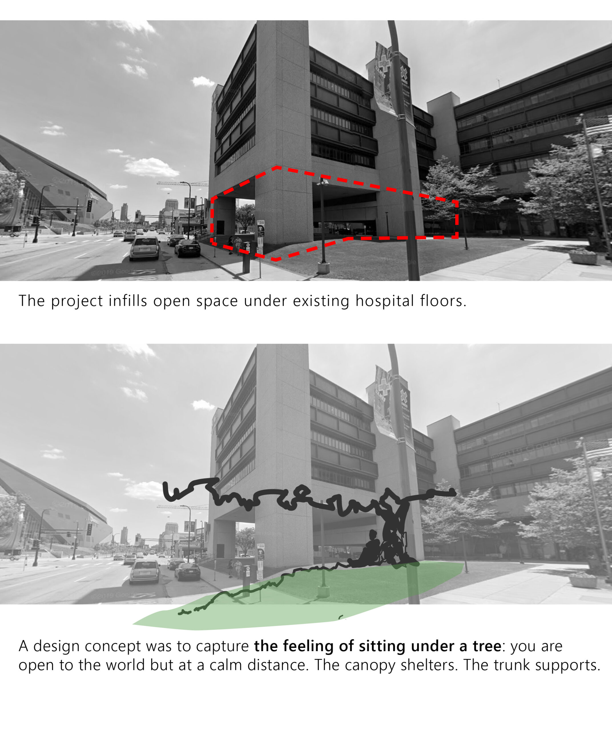 Hennepin Healthcare, Redleaf Center for Family Healing Remodel - BWBR