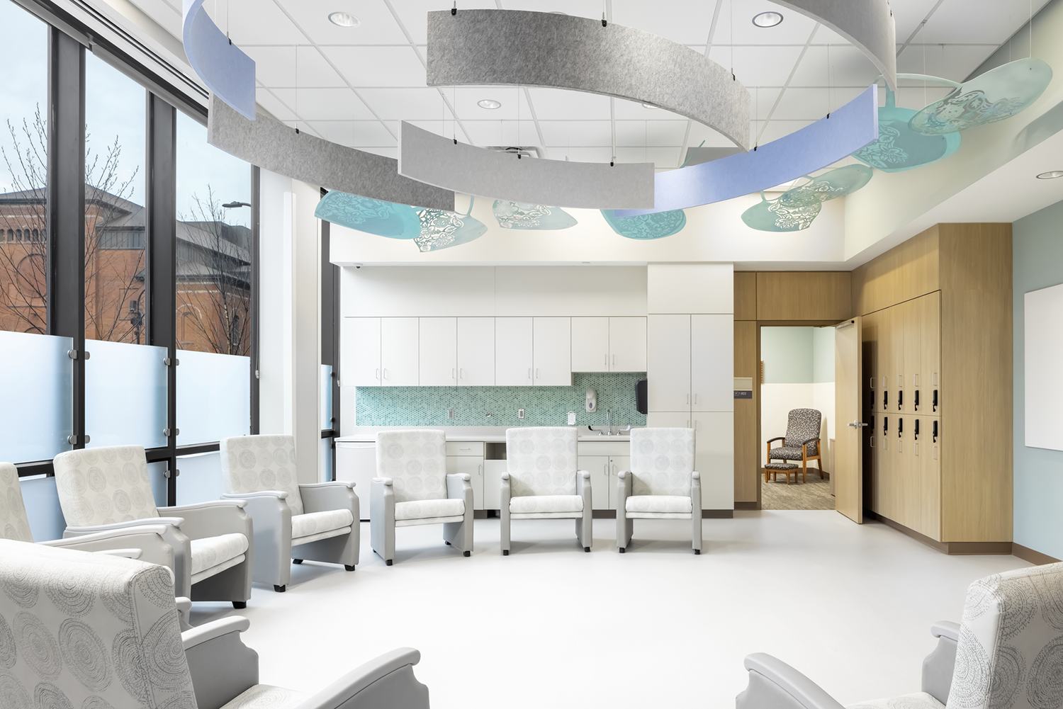 Hennepin Healthcare, Redleaf Center for Family Healing Remodel - BWBR