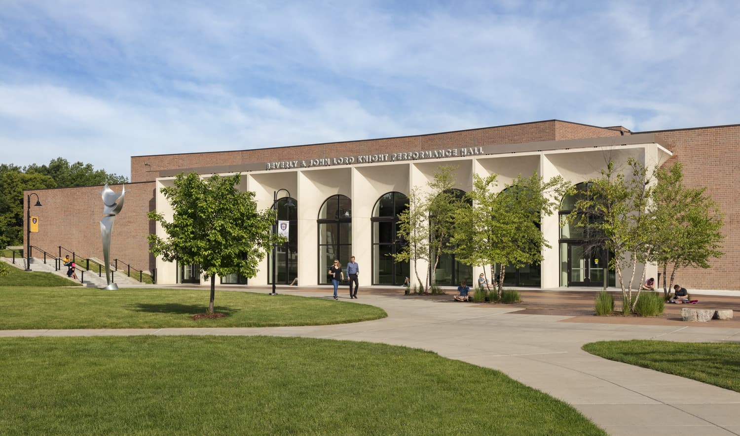 University of Northwestern, Beverly & John Lord Knight Performance Hall ...
