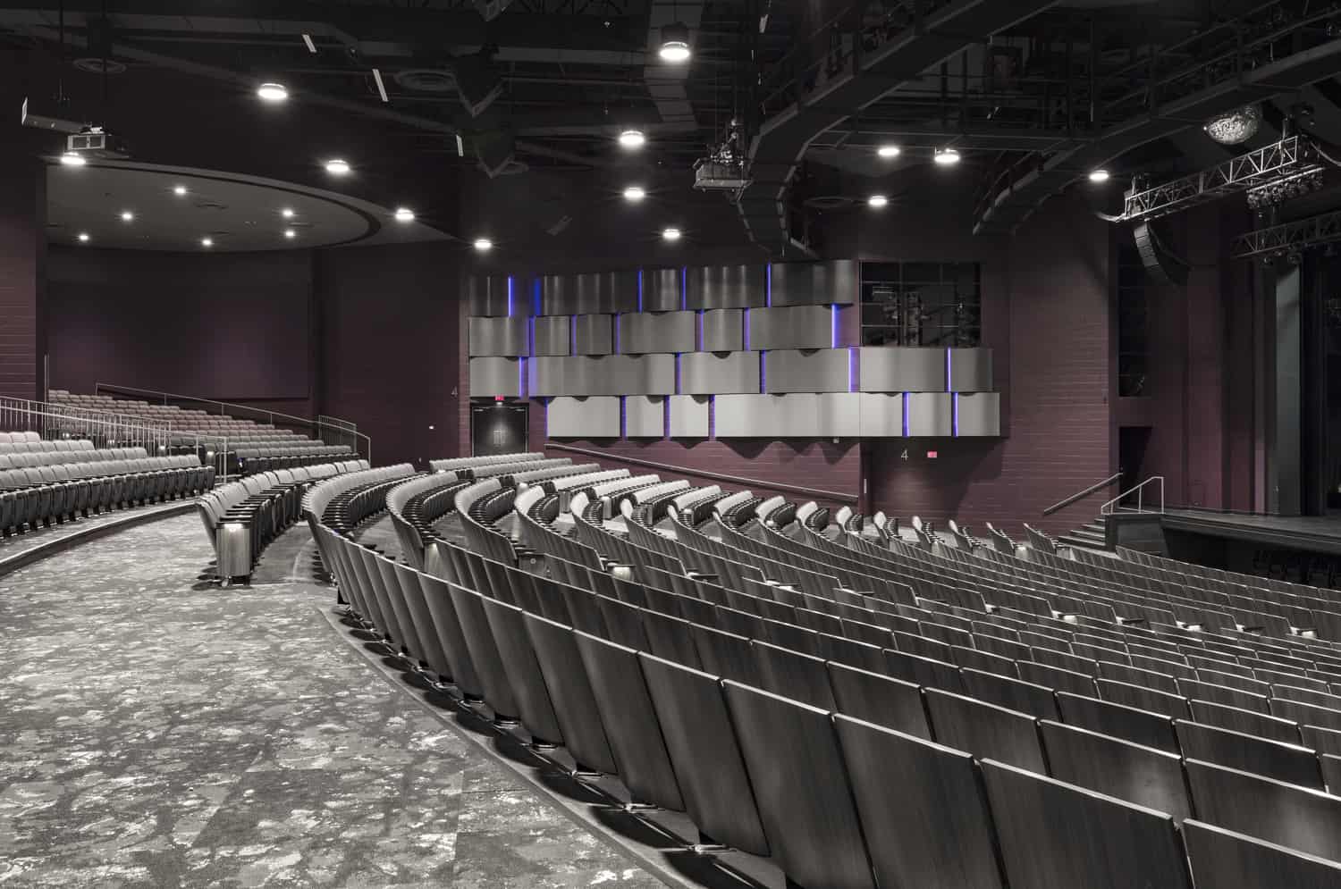 University of Northwestern, Beverly & John Lord Knight Performance Hall ...